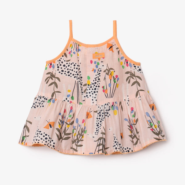 Baby girl flare giraffe top | Catimini USA